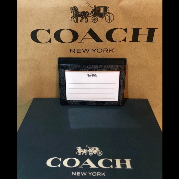 Coach | Bags | Nwt Authentic Coach Id Card Case | Poshmark